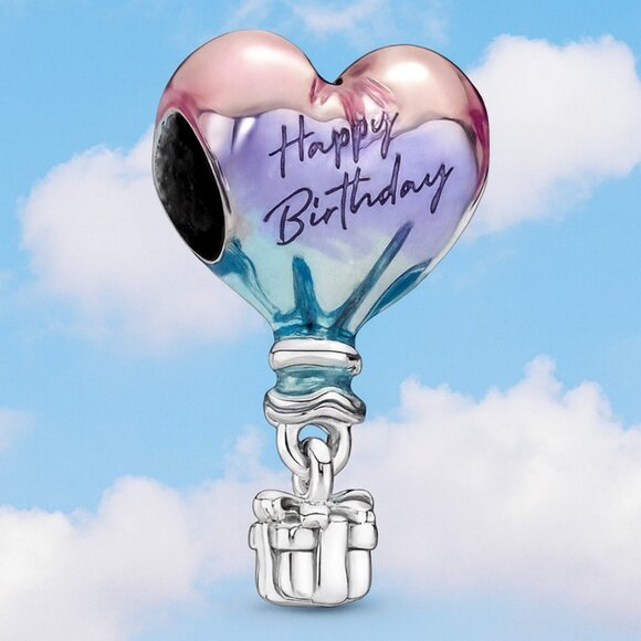 Pandora | Jewelry | Pandora Happy Birthday Hot Air Balloon Charm New ...